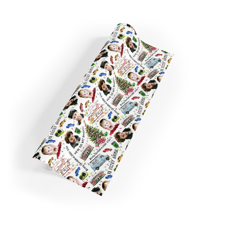 Home Alone Christmas Movie Wrapping Paper Kevin Mccallister - Etsy