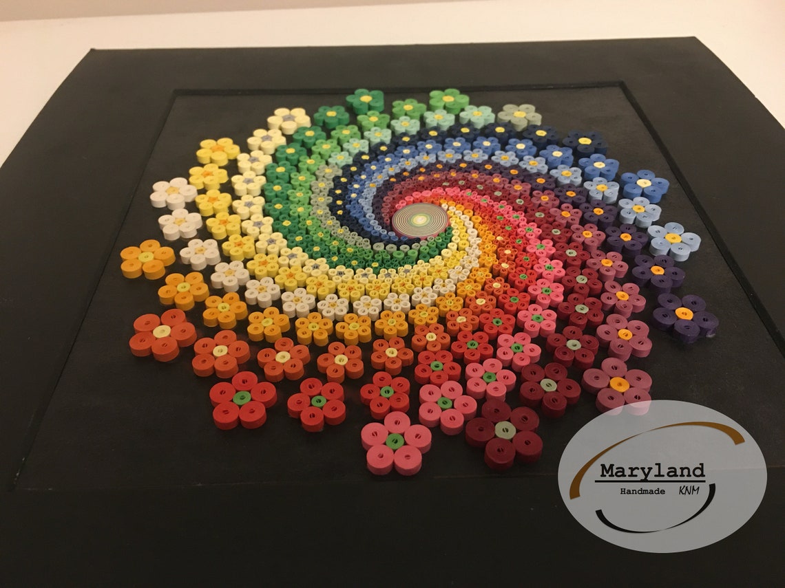 Unique 3D Quilling Paper Art Wall Art Home Décor Gift - Etsy