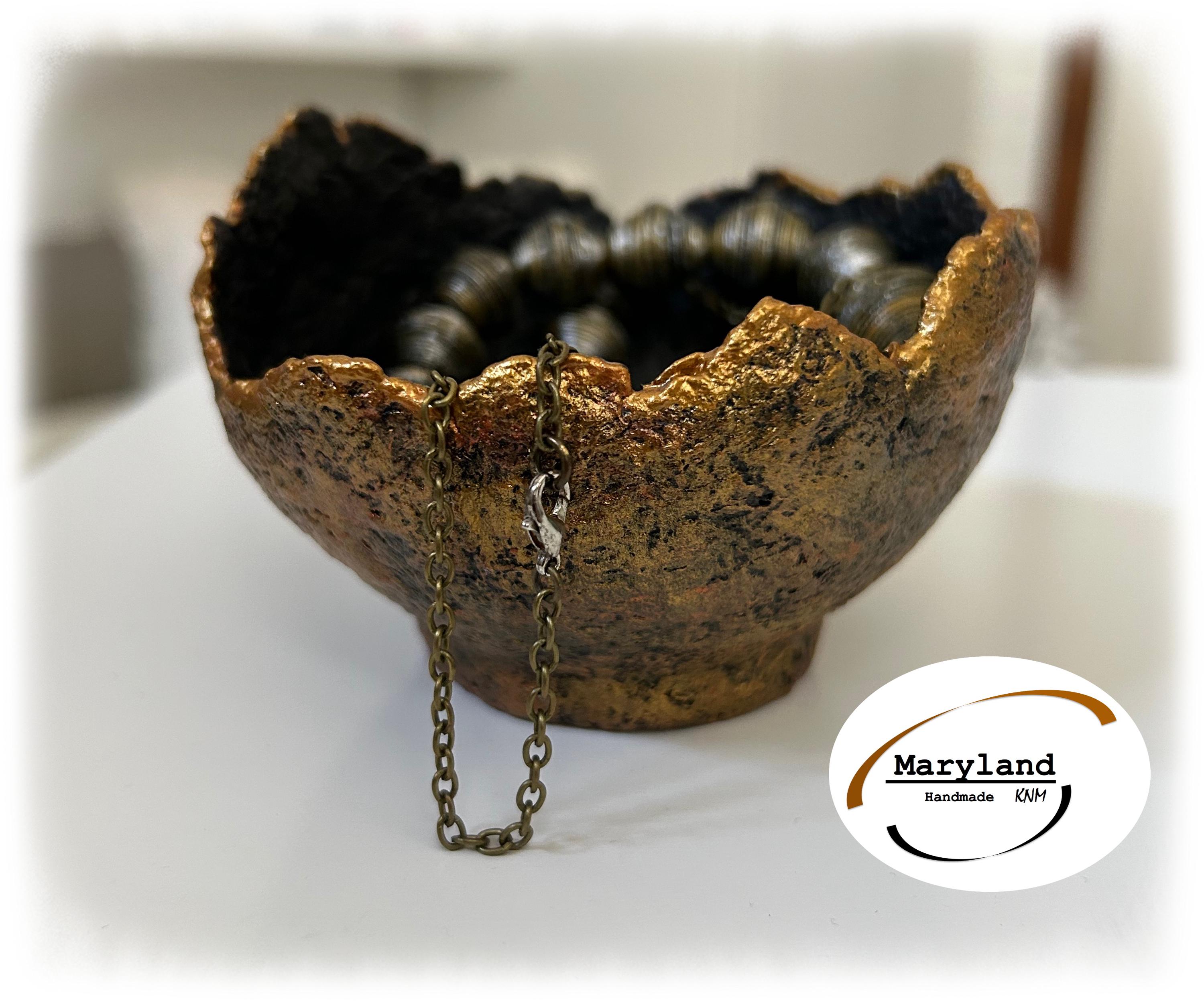 Paper Mache Bowls, Jewellery Tray, Recycled Paper, Boho Shelf Decor ...