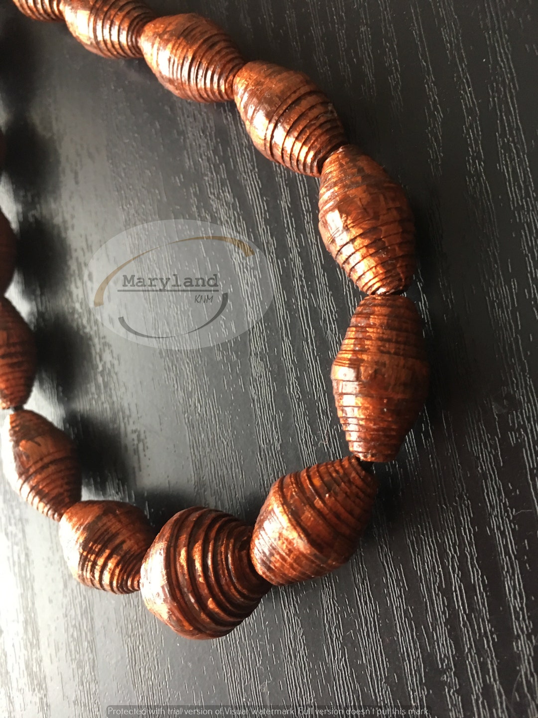 Jewellery Necklace, Handmade Jewellery, 100% Paper Beads, Unique ...