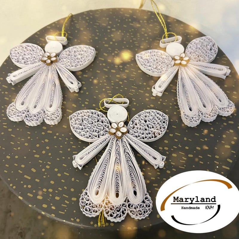 Quilled Angel - Etsy