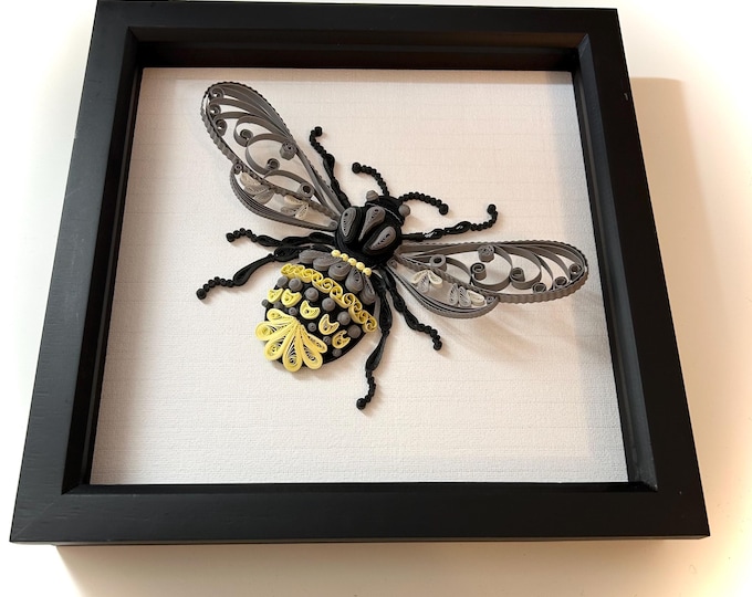 COMBINE Quilling & Pop up Card- Bee - Etsy