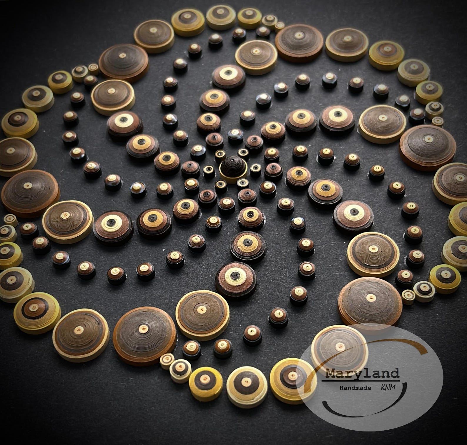 3D Quilling Paper Art, Mandala Vector Art, Wall Art, Quilling Picture ...