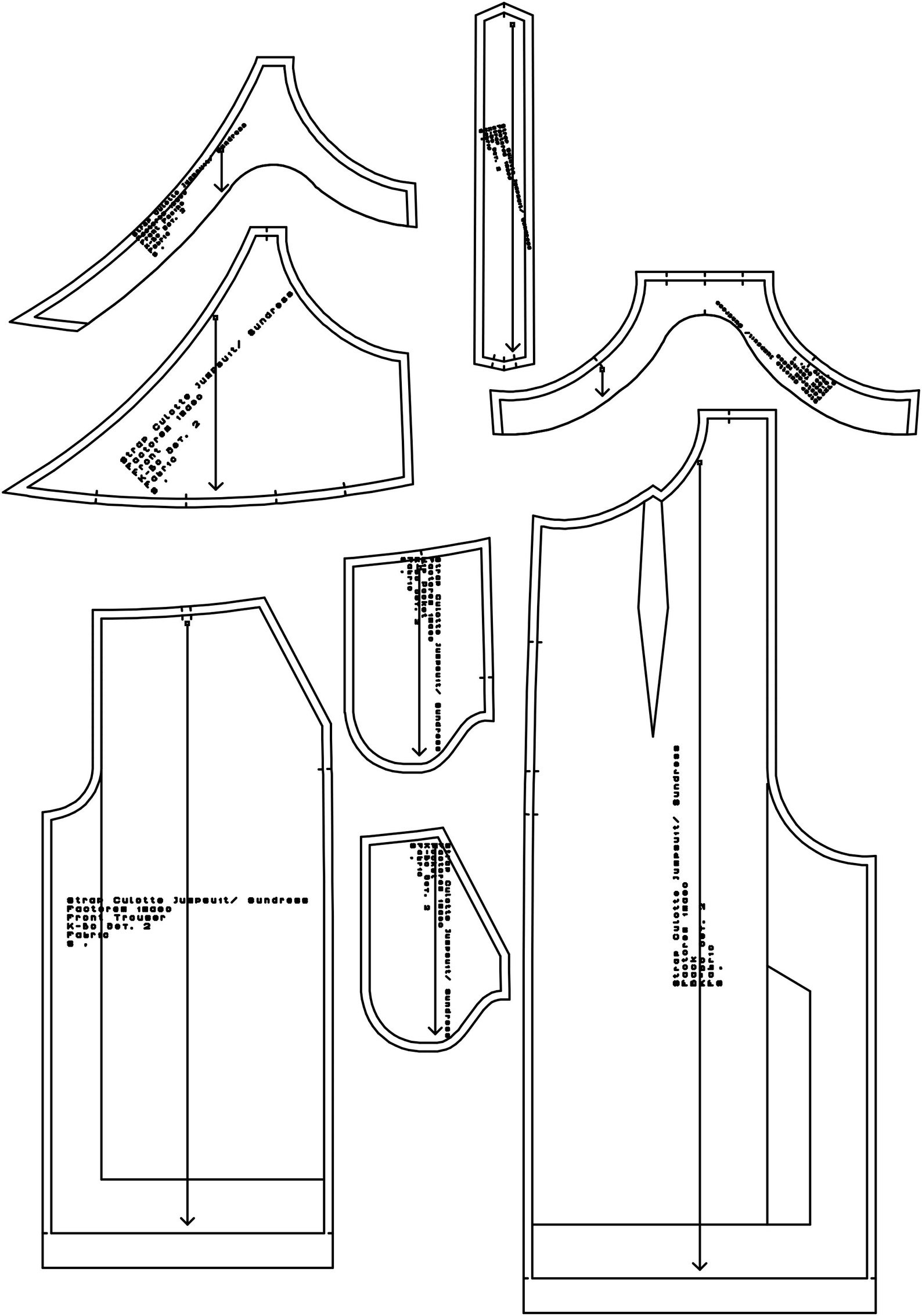 Oversized Summer Suit for Women PDF Sewing Pattern Strap - Etsy