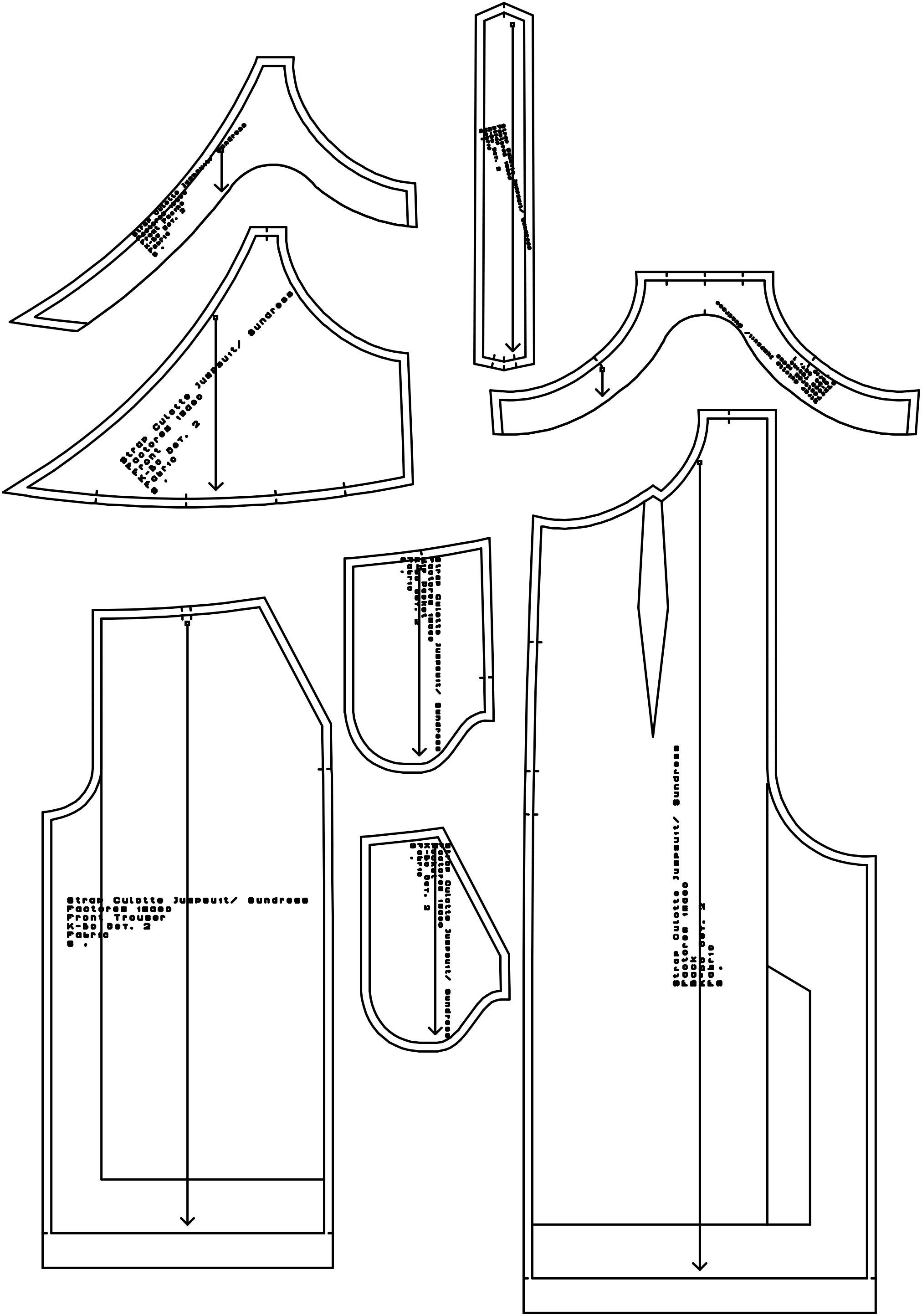 Oversized Summer Suit for Women PDF Sewing Pattern Strap - Etsy