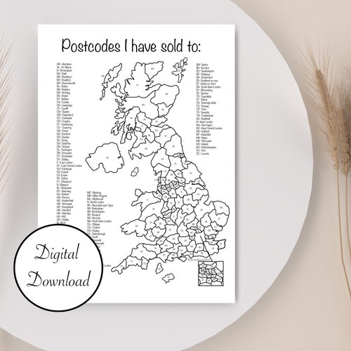 WORLD SALES MAP Hand Illustrated Map Labelled Map | Etsy