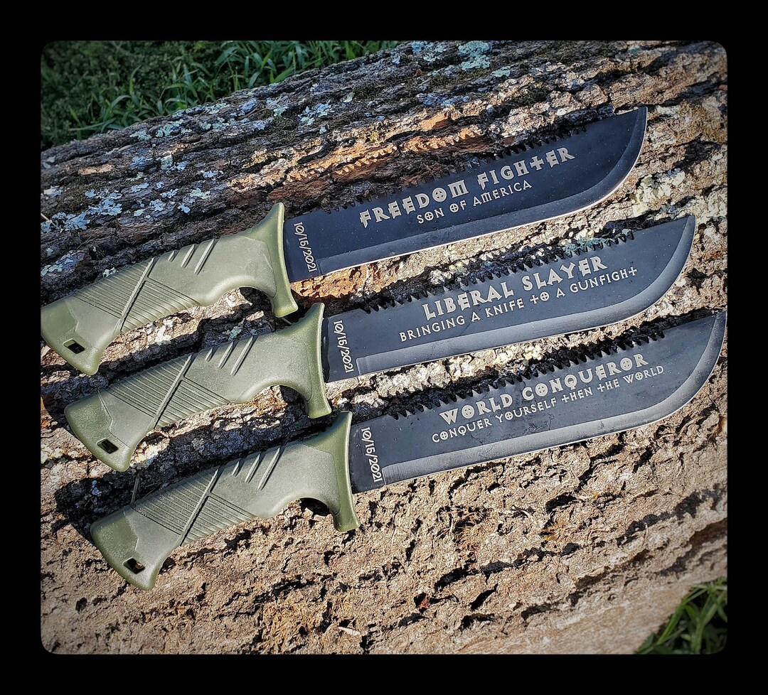 Custom Engraved Machete, Personalized Machete, Custom Engraved Knives ...