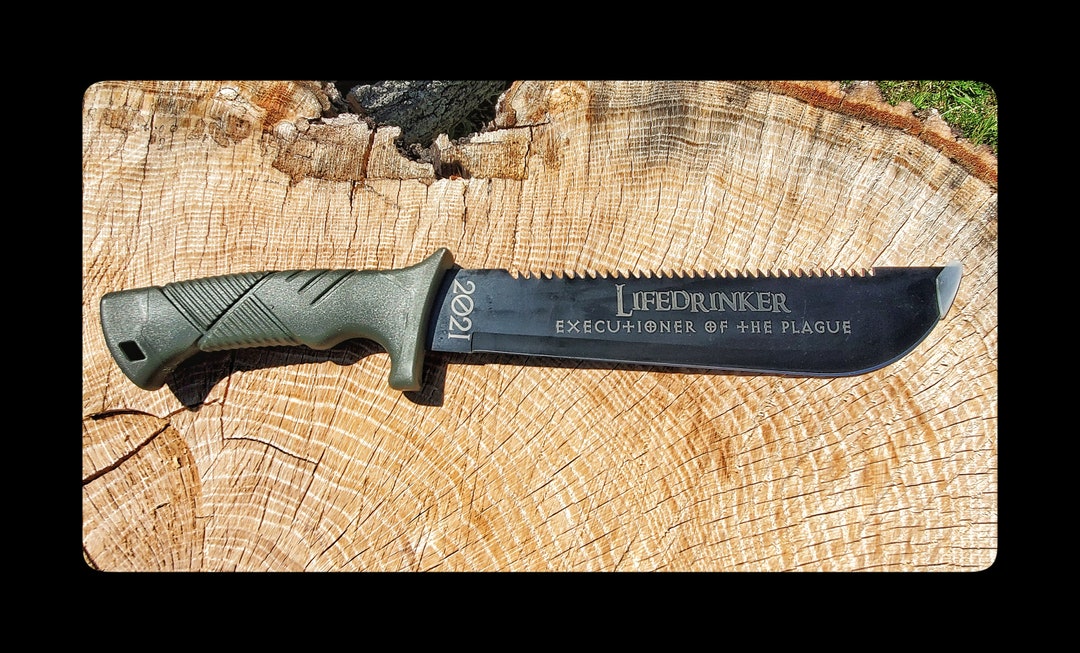 Custom Engraved Machete, Personalized Machete, Custom Engraved Knives ...