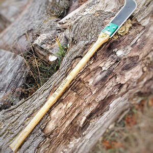 Bush Axe, Custom Bush Axe, Outdoor Man Gift, Groomsmen Gift, Father's ...