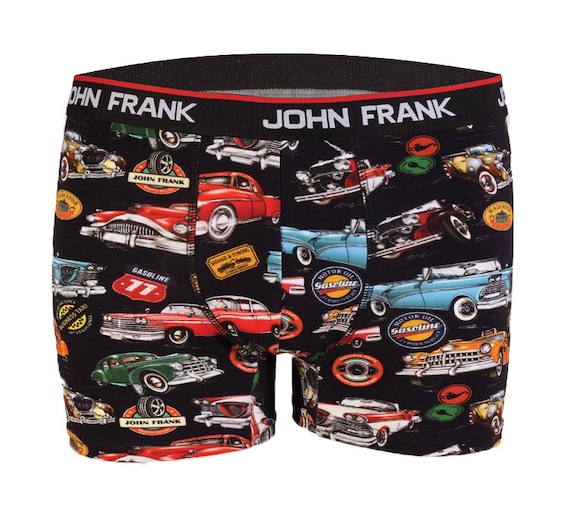 Men Boxer Retro Cars Theme Man Cotton Underwear Ballpark | Etsy