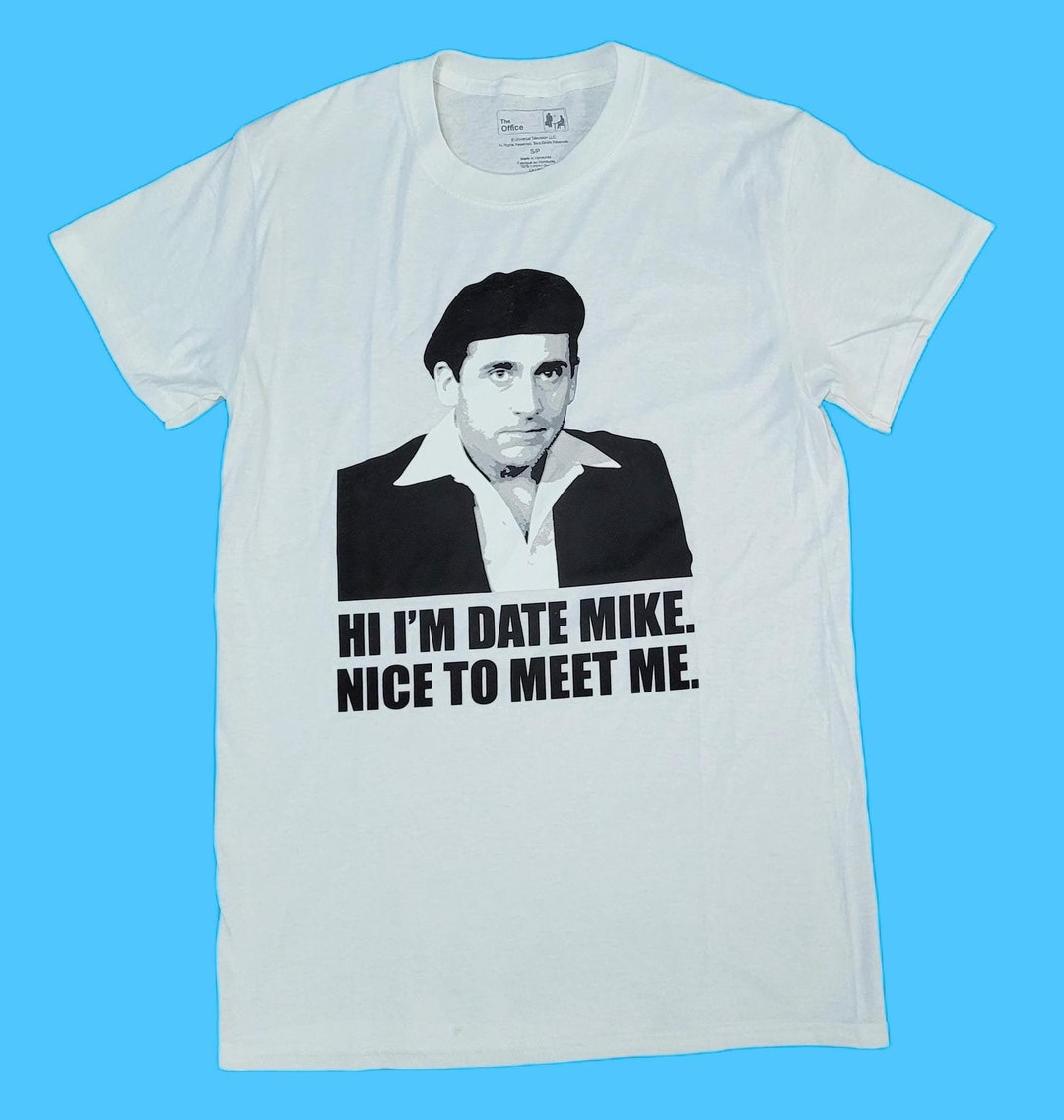 The Office Date Mike White Graphic T-shirt - Etsy