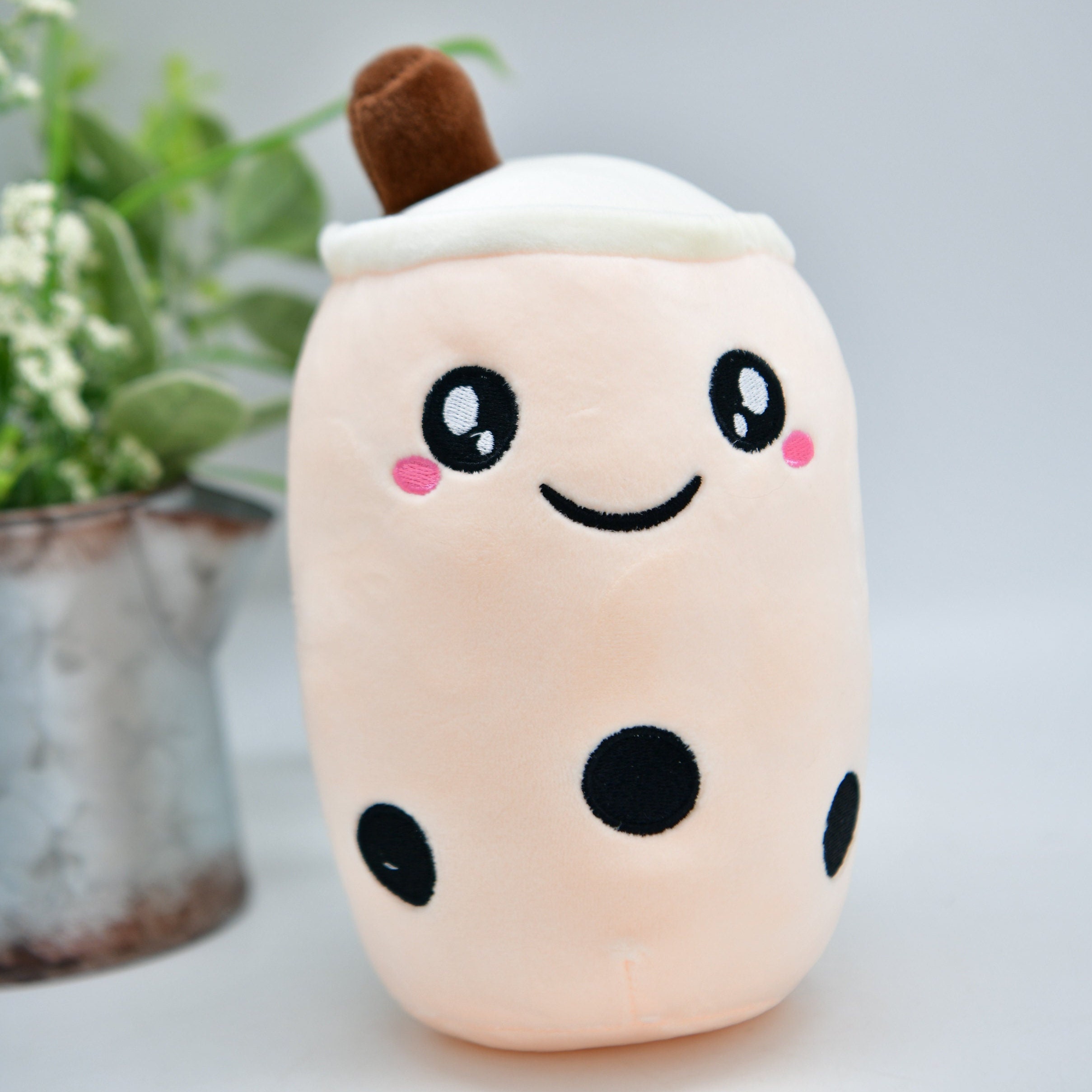 Personalized Boba Plushie, Bubble Milk, Coffee, Tea, Cute Unique Gifts ...