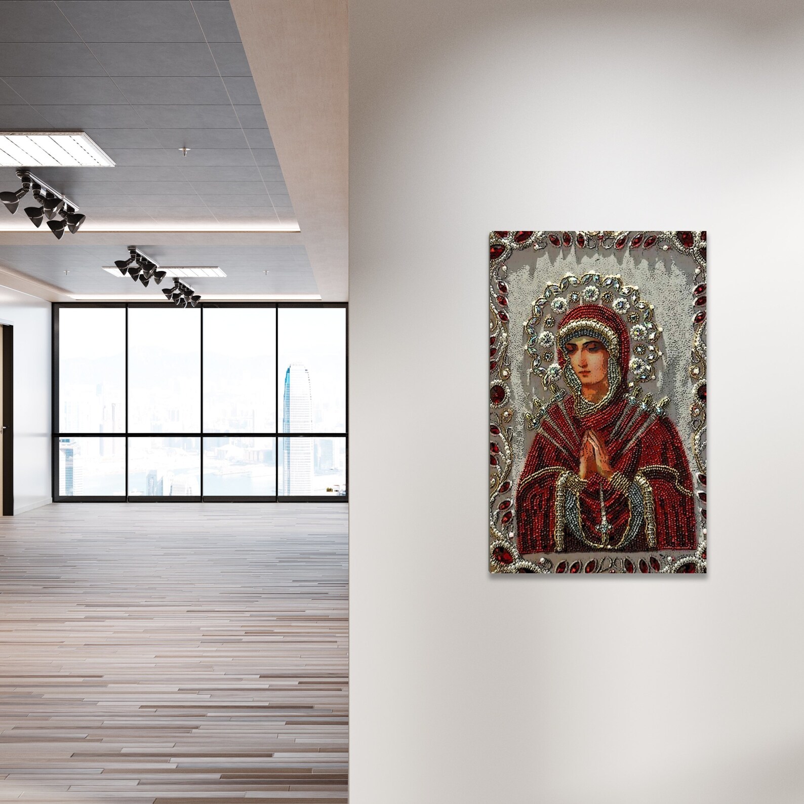 Orthodox Icon of the Virgin Mary red these Are NOT Actual - Etsy