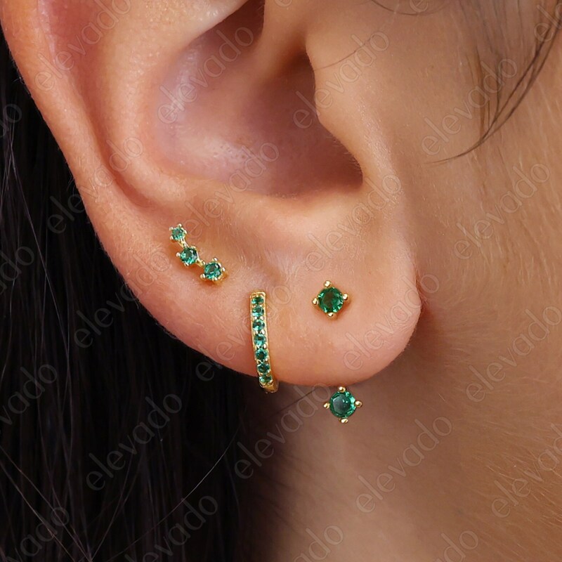 Front Back Earrings - Etsy