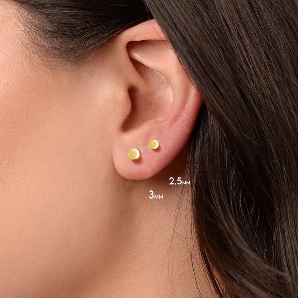 Simple Stud Earrings - Etsy