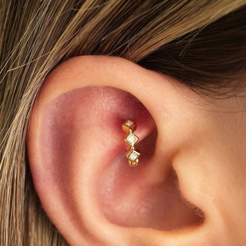 Rook Hoop Earring - Etsy