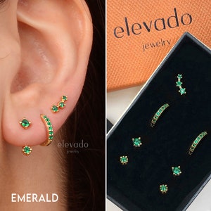 Dainty Everyday Ear Stack Set Gift for Her Bridesmaid Gift - Etsy