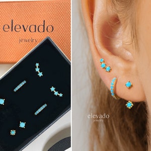 Dainty Everyday Ear Stack Set Gift for Her Bridesmaid Gift - Etsy