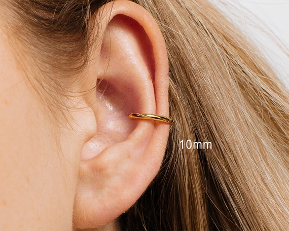 Everyday Conch Huggie Hoop Earrings Rounded Hoop Earrings - Etsy