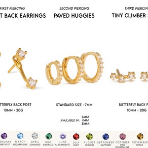 Dainty Everyday Ear Stack Set Gift for Her Bridesmaid Gift - Etsy