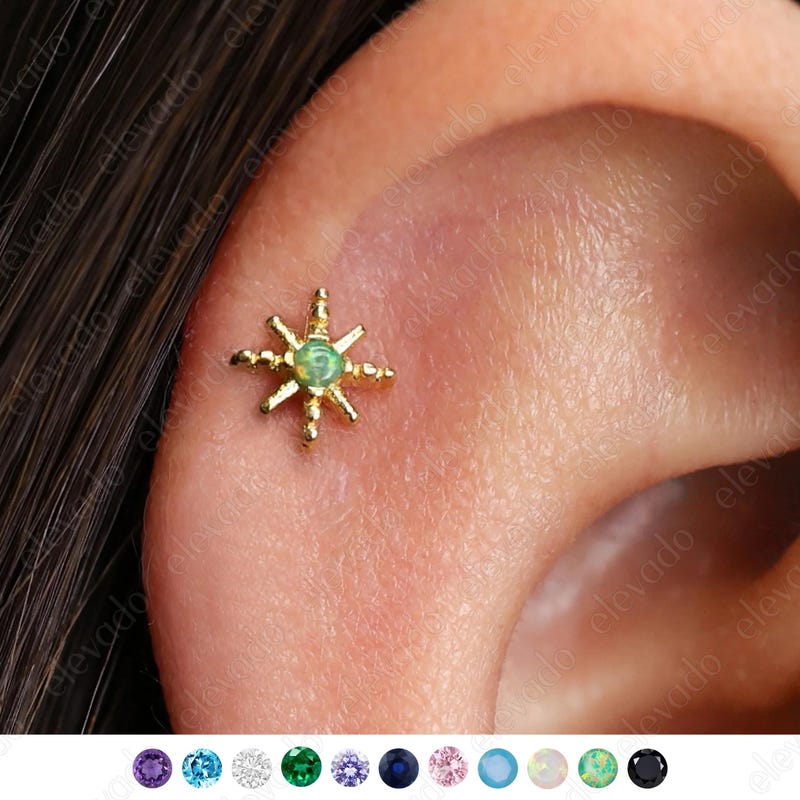 Helix Piercing - Etsy