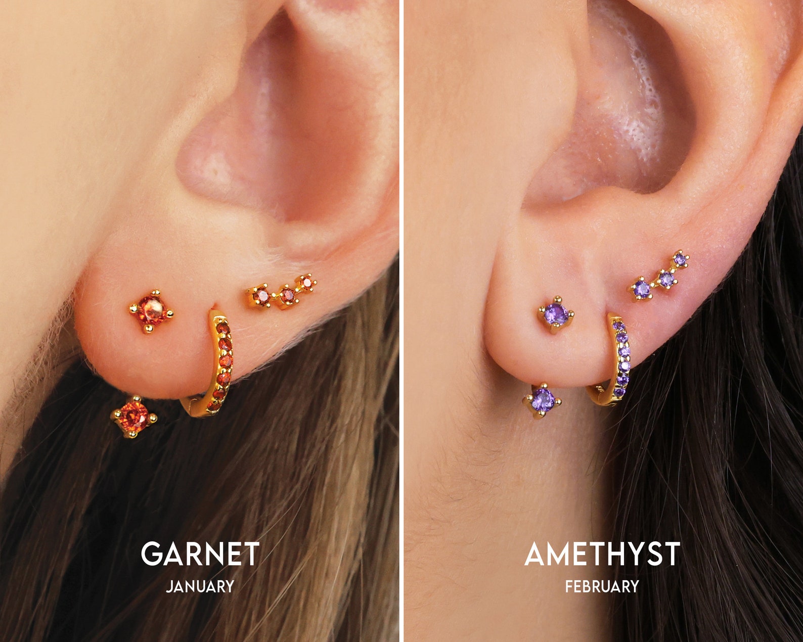 Dainty Everyday Ear Stack Set Gift for Her Bridesmaid Gift - Etsy