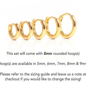 Everyday Hoop Earring Stack Set Gift for Her Bridesmaid - Etsy