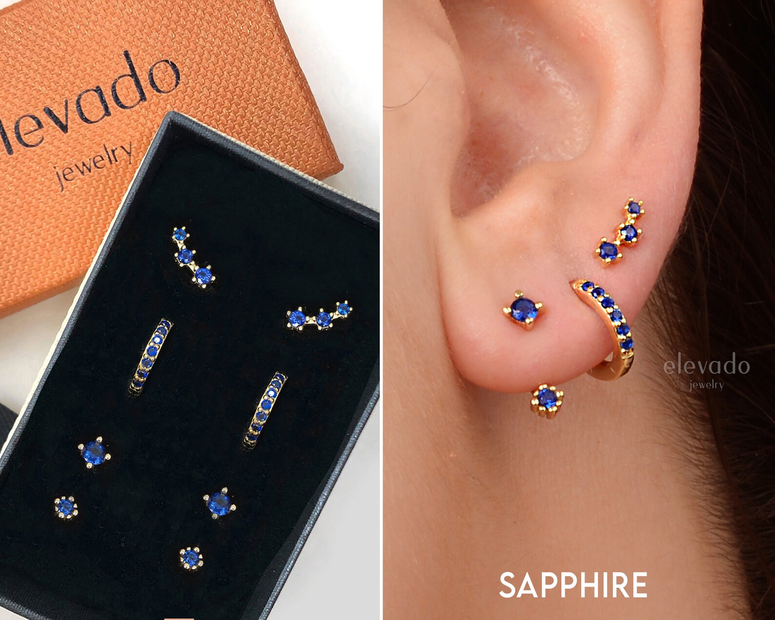 Dainty Everyday Ear Stack Set Gift for Her Bridesmaid Gift - Etsy