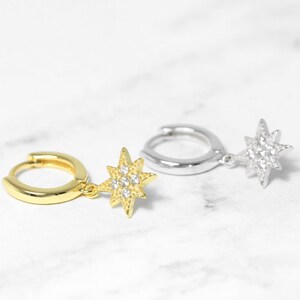 Star Dangle Earring Stack • Gift for Her • Bridesmaid Gift • Mothers ...