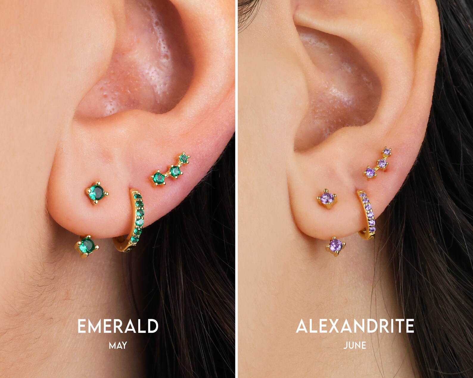 Dainty Everyday Ear Stack Set Gift for Her Bridesmaid Gift - Etsy