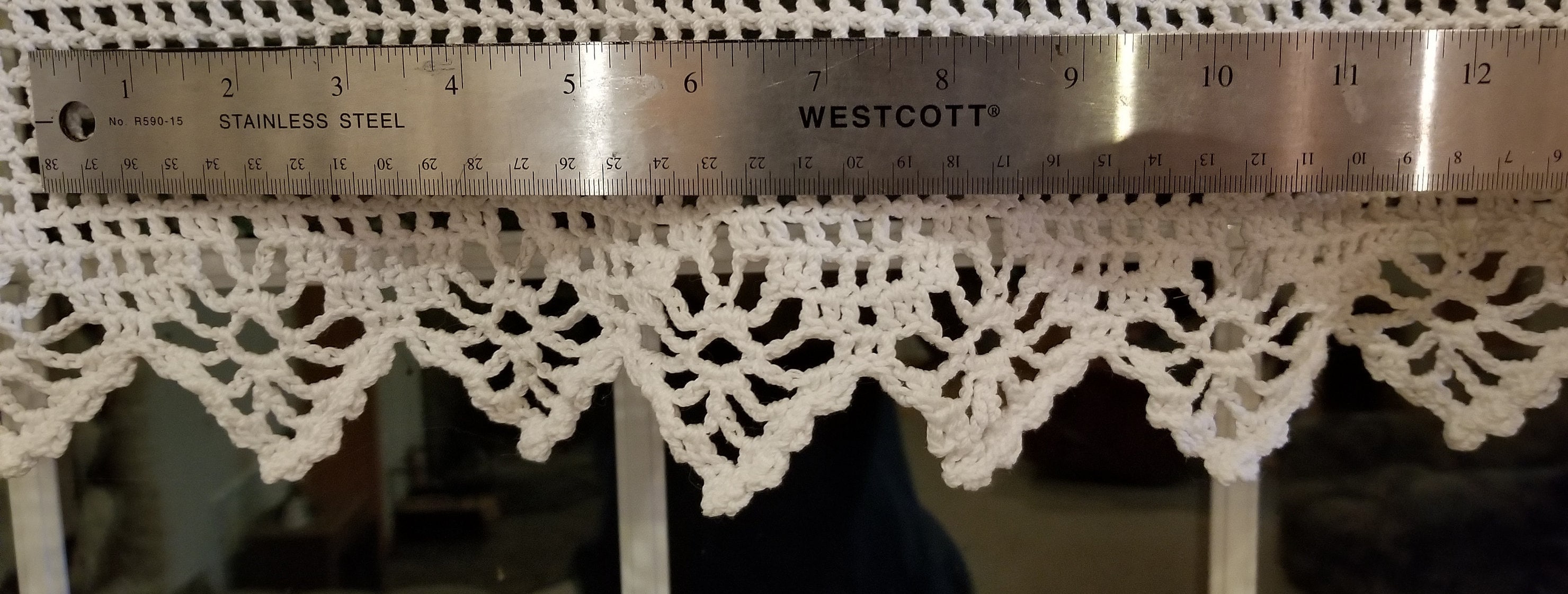 Pattern: Elegant Vintage Style Crochet Valance - Etsy