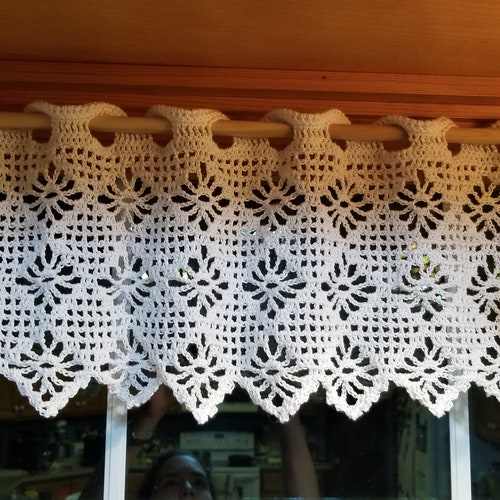 Pattern: Elegant Vintage Style Crochet Valance - Etsy