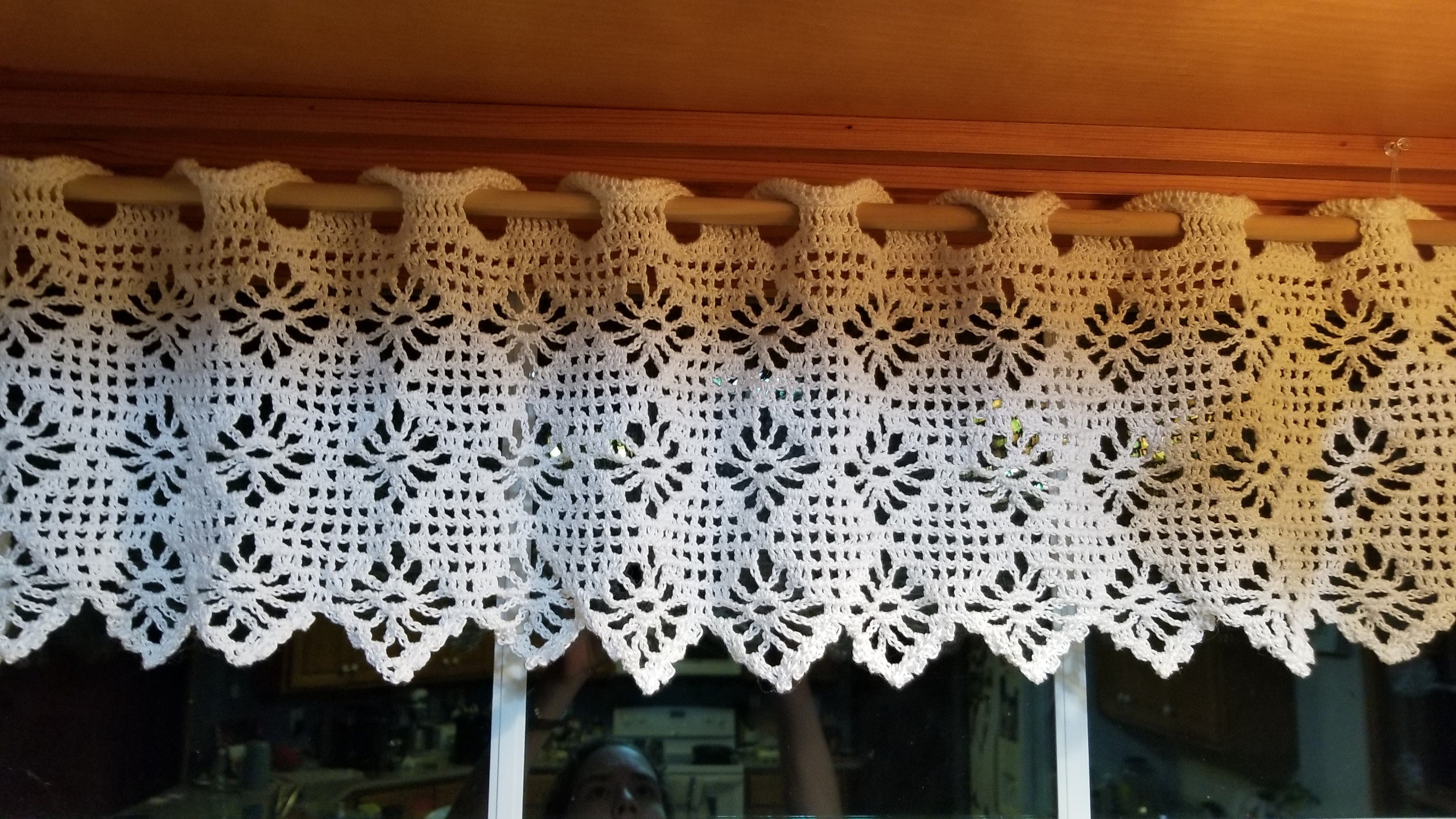 Pattern: Elegant Vintage Style Crochet Valance - Etsy