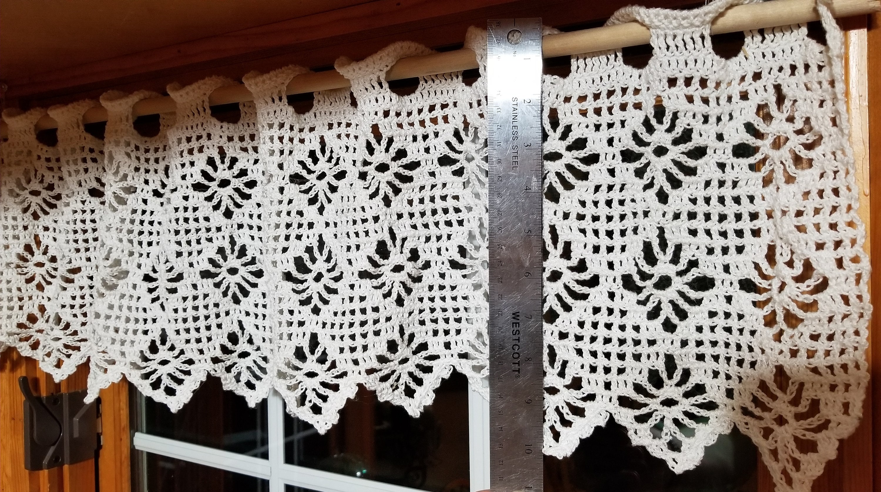 Pattern: Elegant Vintage Style Crochet Valance - Etsy