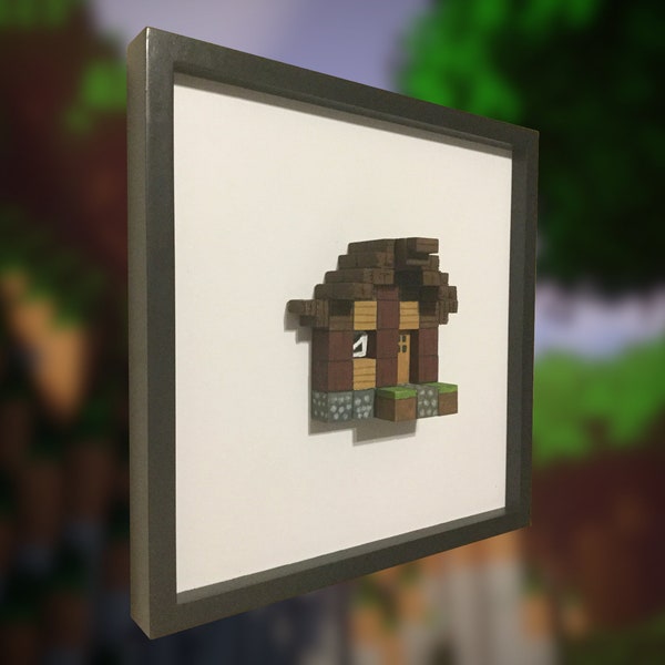 Wood Block Pixel Art - Etsy