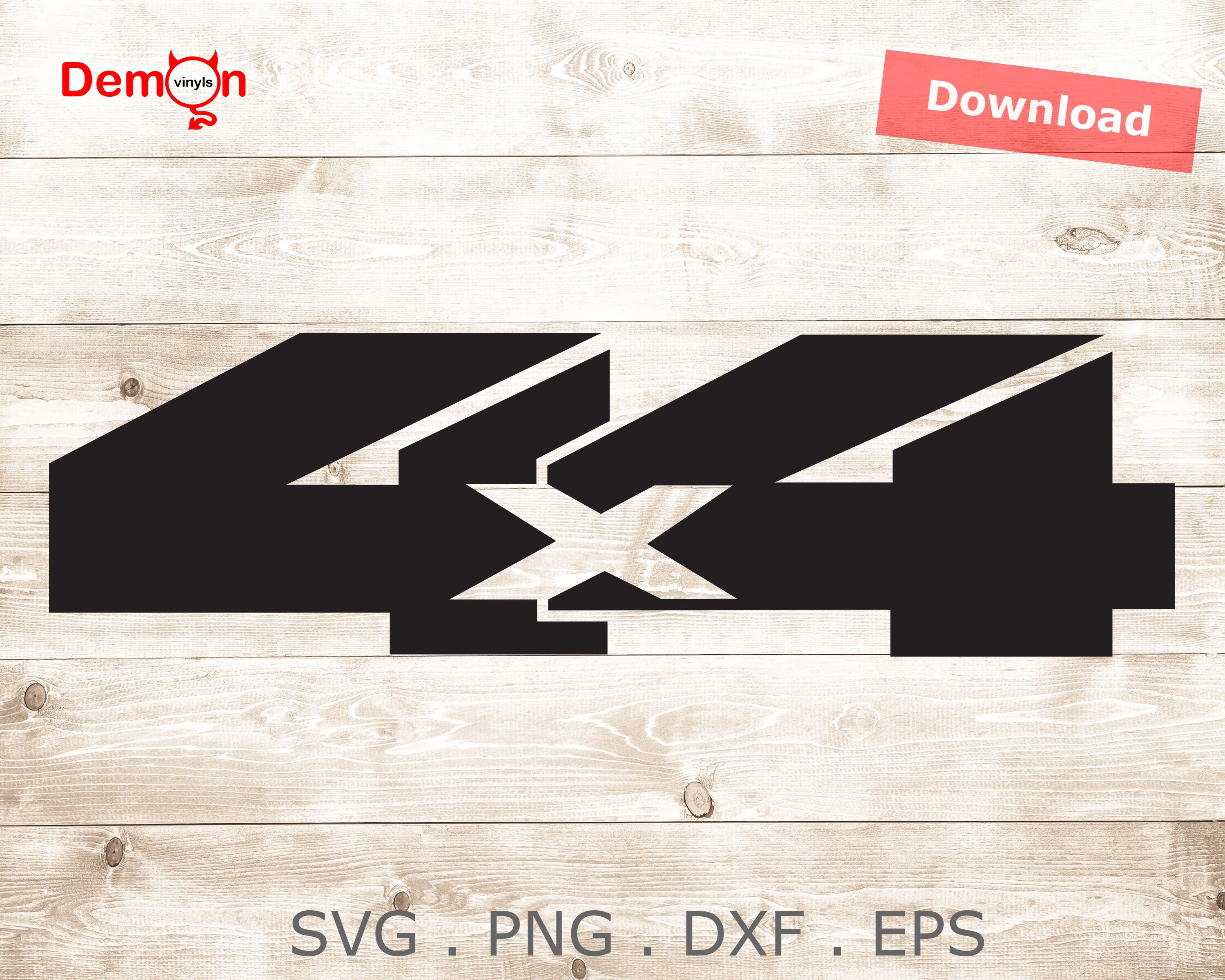 4x4 Four Wheel Drive svg eps png dxf Vector cutting files for | Etsy