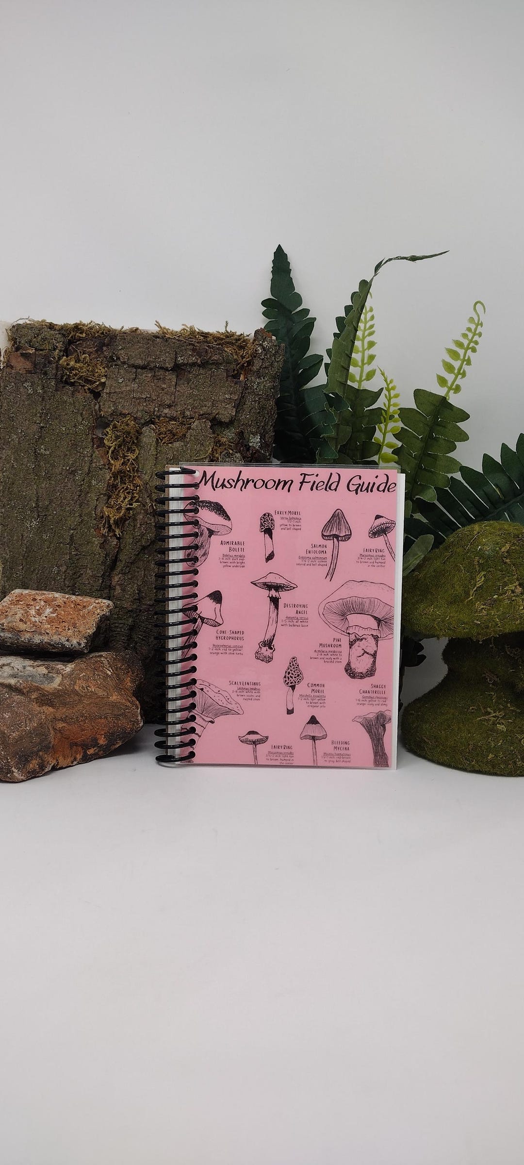 Mushroom Field Guide and Camping Journal, Cute Hiking Gifts for ...