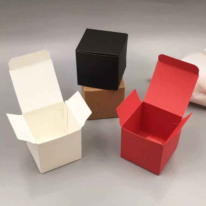 25pcs 7x7x7 Cm Sweet Boxes, for Weddings Gusts, Children Birthday ...