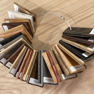 OAK Stain Sample Set_complete Set for Contractors or Home - Etsy