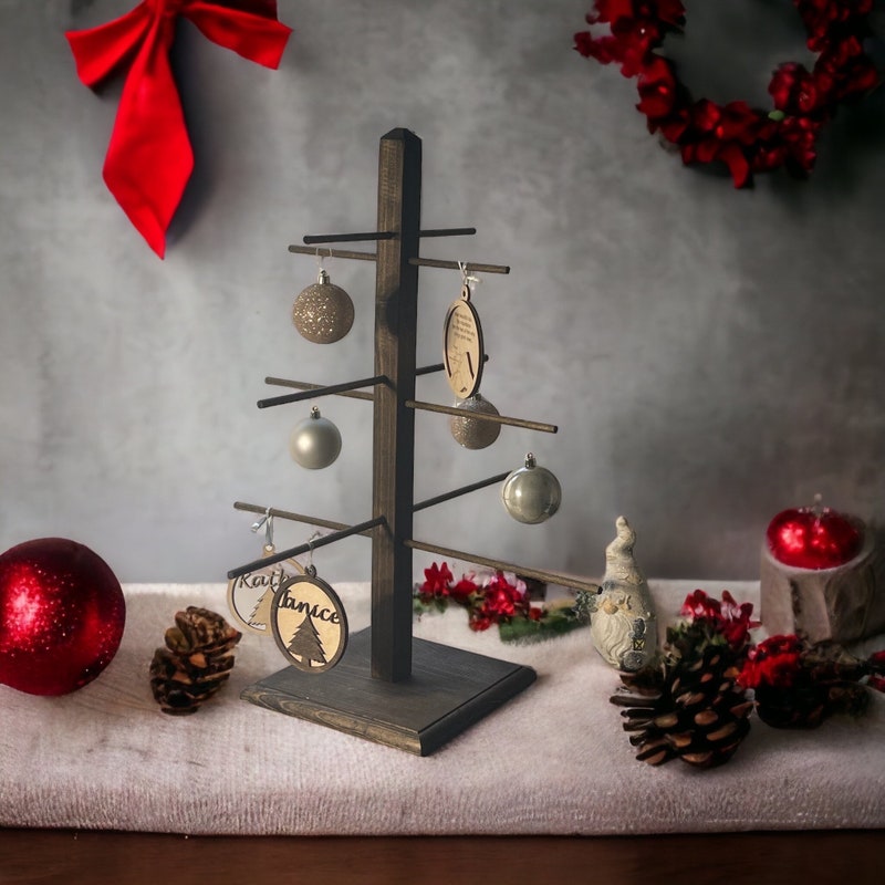 Wooden Ornament Display Stand - Etsy