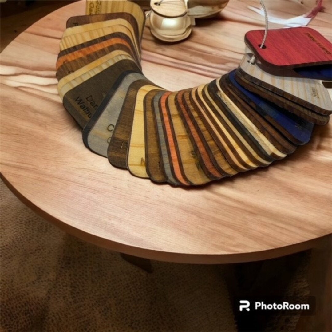 Real Wood Stain Sample Set for Contractors or Home Designers - Etsy