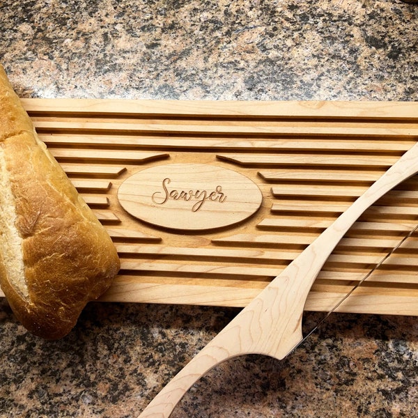 Rustic Bread Board - Etsy