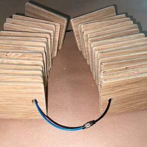 Real Wood Blank Stain Sample Set for Contractors or Home Designers - Etsy