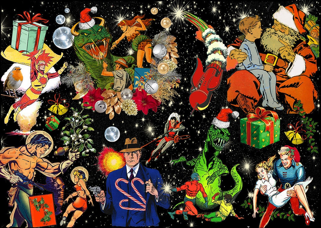 Volume 1 Sweary Mary Retro Comic Book Alternative Christmas Countdown ...