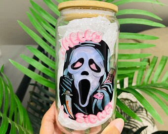 Ghostface Drinking - Etsy