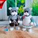 K055 Knitting Pattern Teremok Full Set. House, Bear, Fox, Wolf, Frog ...