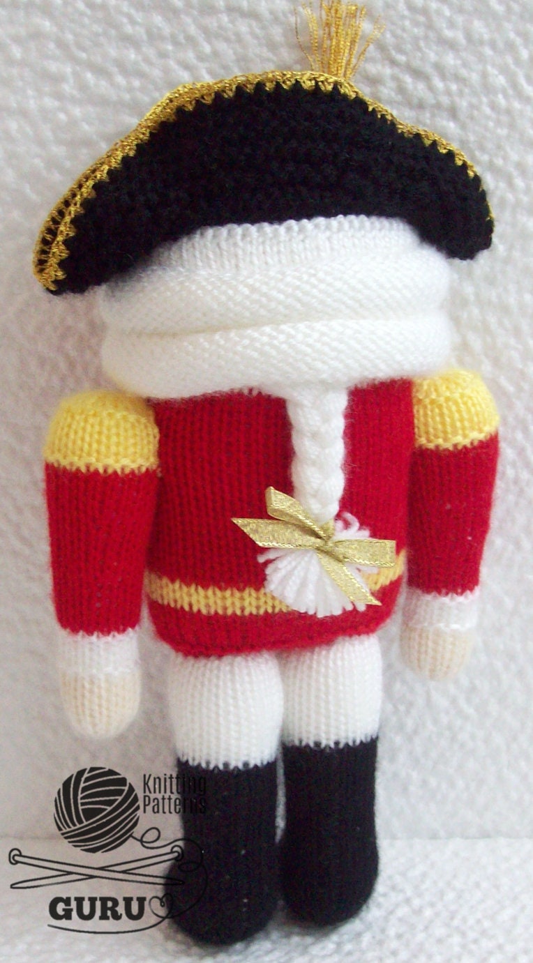 K060 Knitting Pattern - Nutcracker Knitted Toy Fairy Tale, Christmas ...
