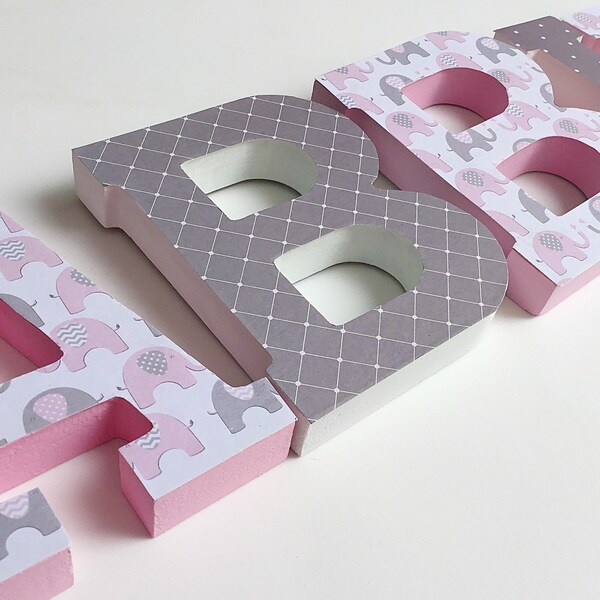 Baby Nursery Letters - Etsy