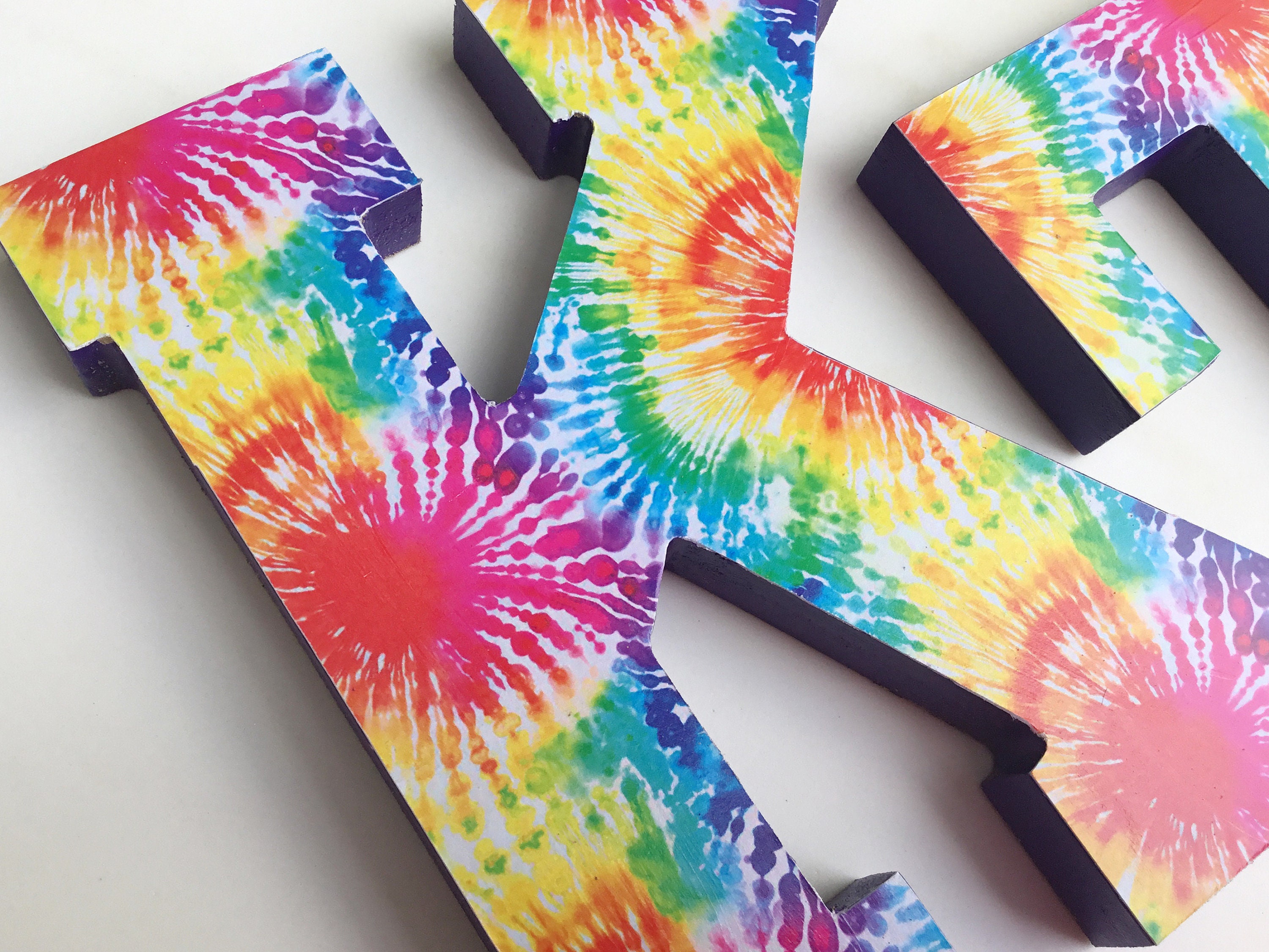Two Groovy Party Groovy One Birthday Decoration Tie Dye - Etsy