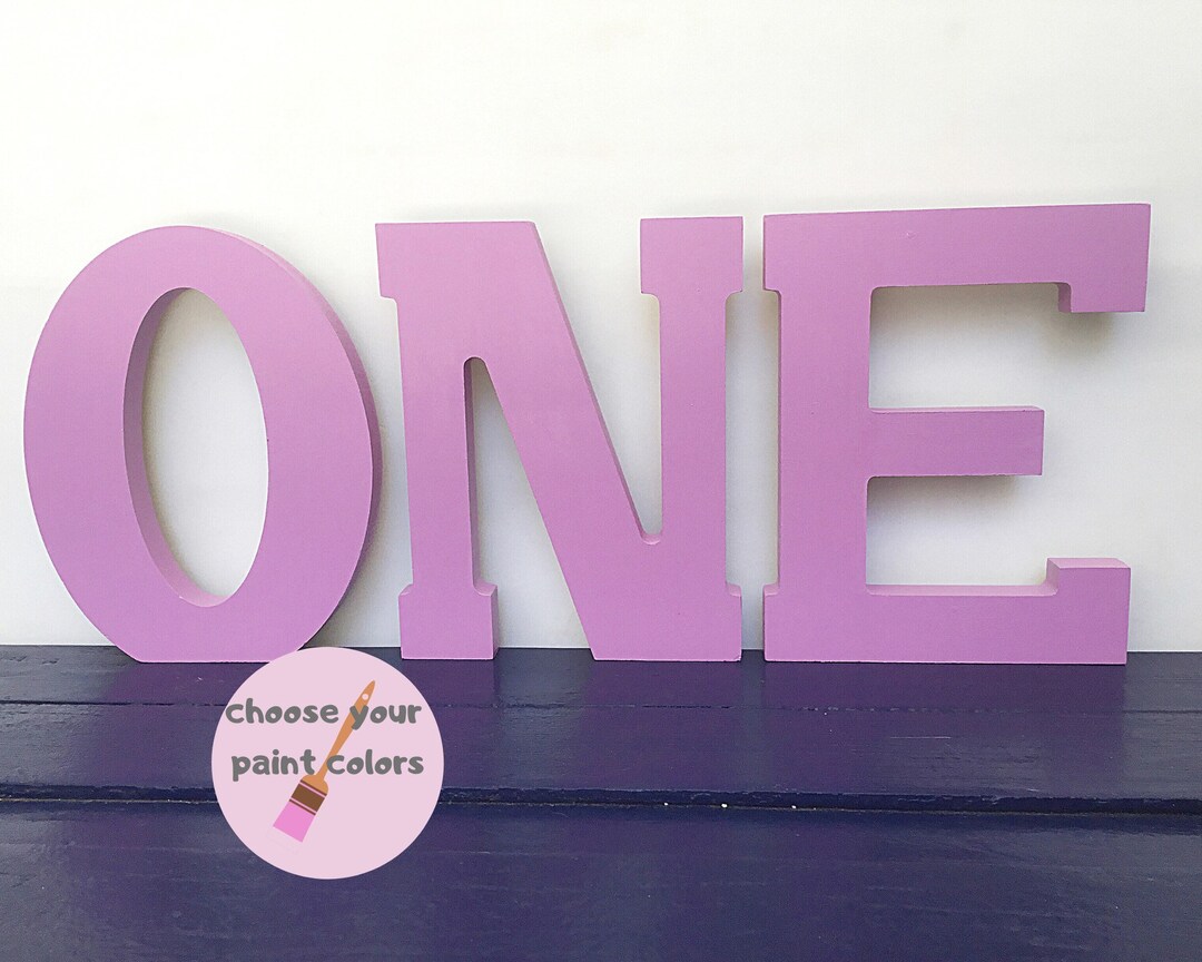 Berry First Birthday Sign, ONE Letters, 1st Birthday Decor Girl, Sweet ...